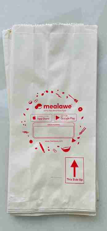 ITC Food-Grade Paper Bag - Medium Size 15x33 cm - Mealawe